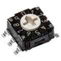 C&K Components Rotary Coded Switch, 10 Positions, Binary Coded Decimal, 0.1A, 30Vdc, Solder ...